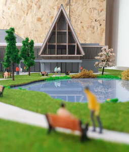 Macheta Parc si Lac – Machete Arhitectura