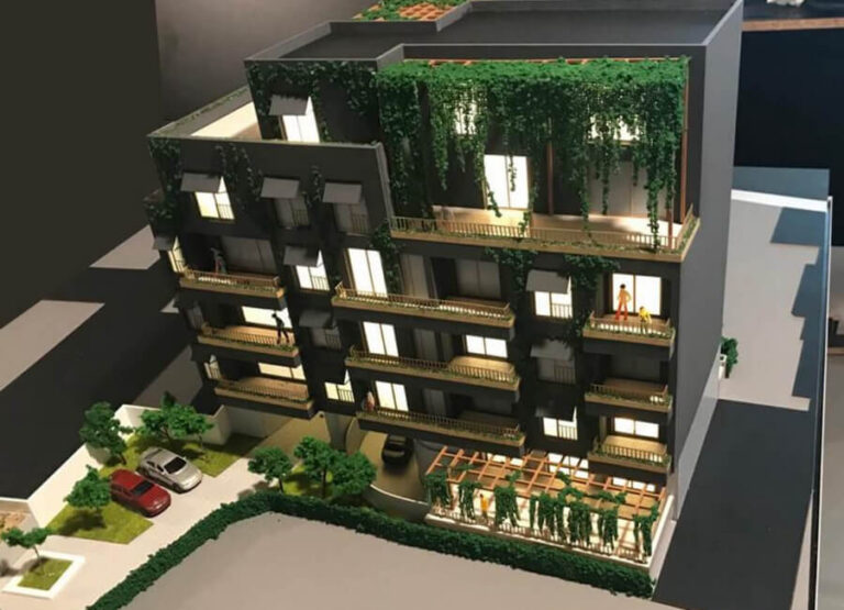 Machete clădiri verzi, clădiri pasive | Machete Arhitectura